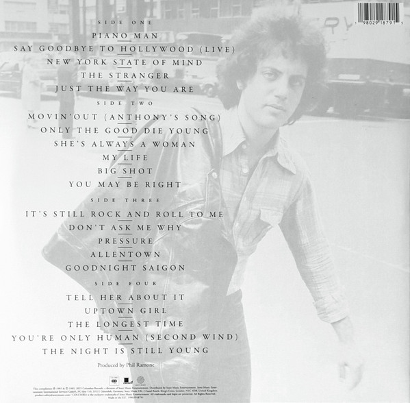 Billy Joel - Greatest Hits Volume I and II (2-LP) | Gramafona - Vinile - CD